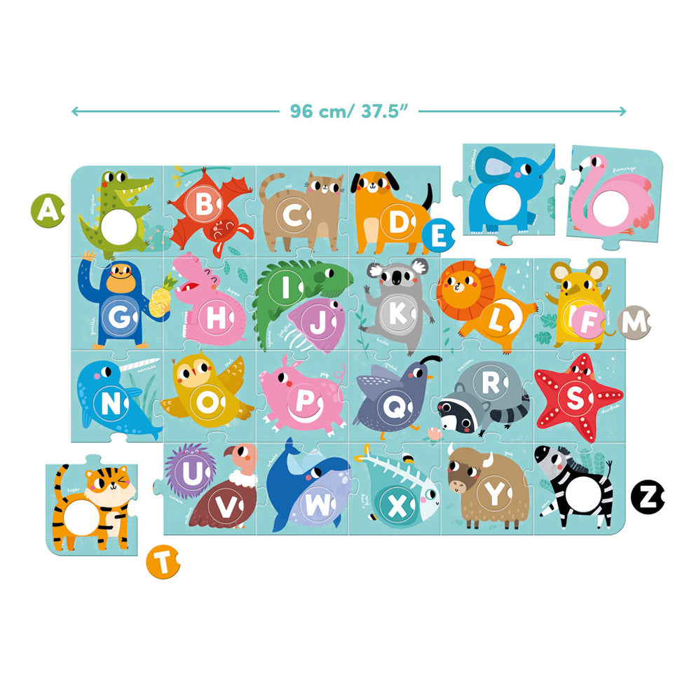 Suuuper Size Puzzle Alphabet Match – Bananapanda.lt